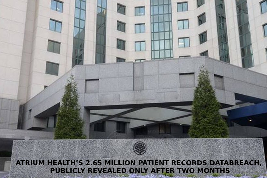 Atrium Health’s Databreach 2.65 Million Patient Records Publicly Revealed