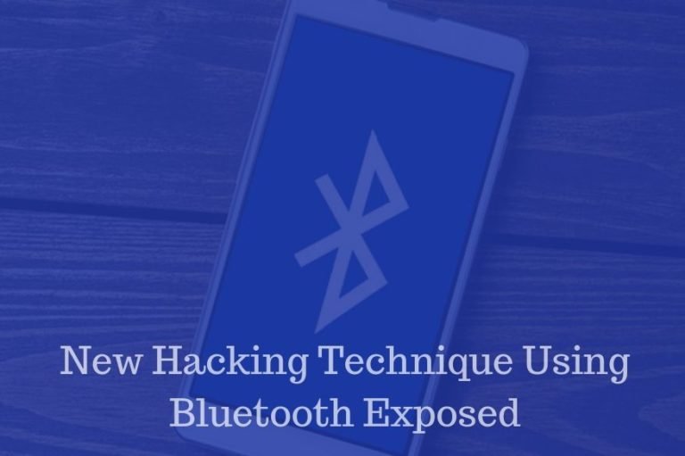 New Hacking Technique Using Bluetooth Exposed - Hacker Combat