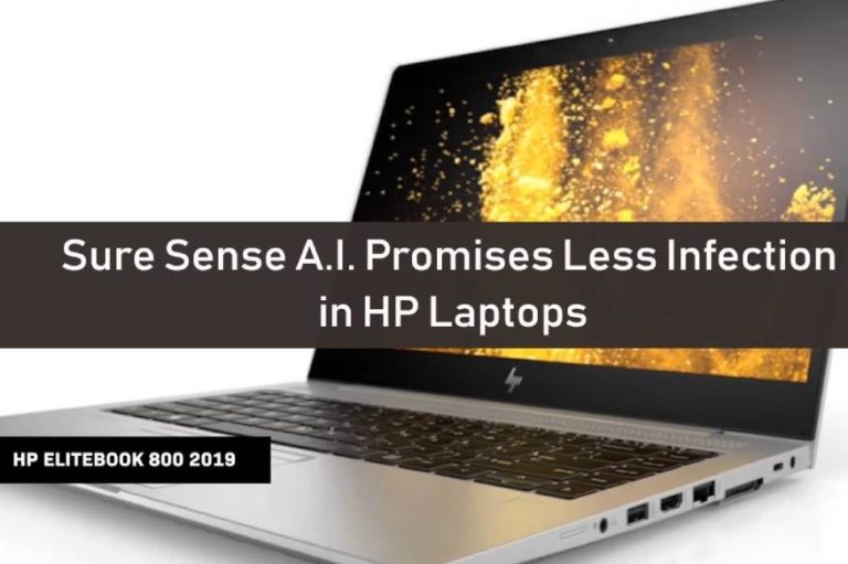 Sure Sense AI Technology Promises Less Malware Infection In HP Laptops