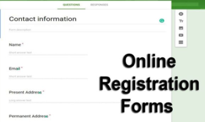 What Is a Registration Form? | Create Online Registration Forms